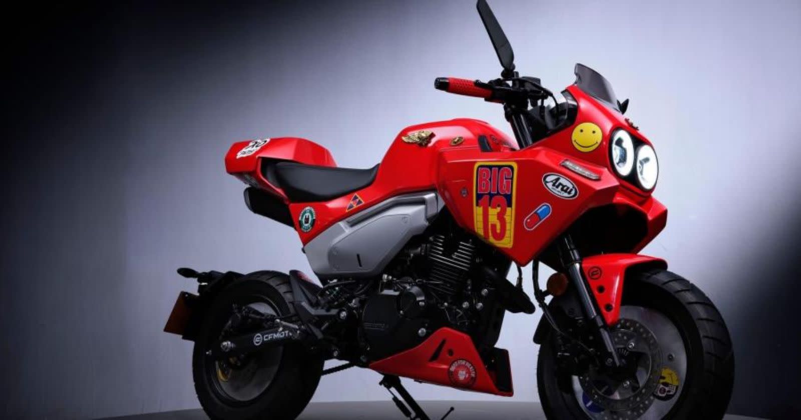 CFMoto Unveils Anime-Inspired Moped - Papio SS Special Edition