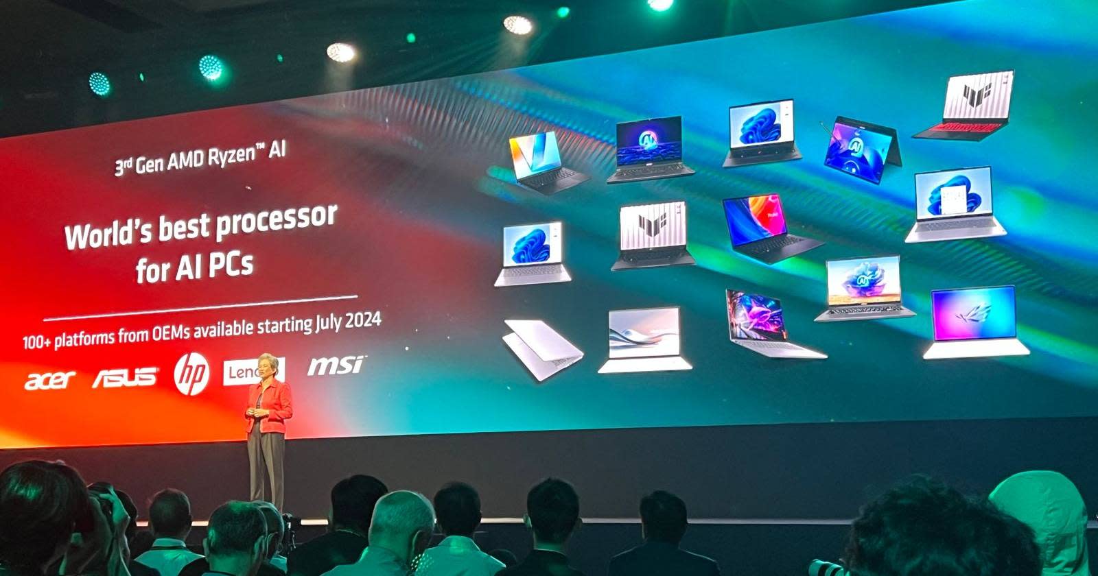 AMD 'Ryzen AI' Laptop CPUs, Ryzen 9000 ‘Zen 5’ Range, AI Plans Announced