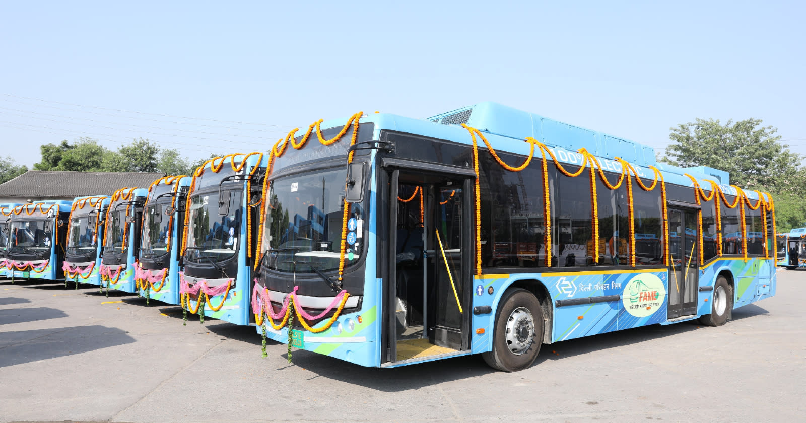 Tata Motors Supplies 400 Electric Buses to Delhi Transport Corporation