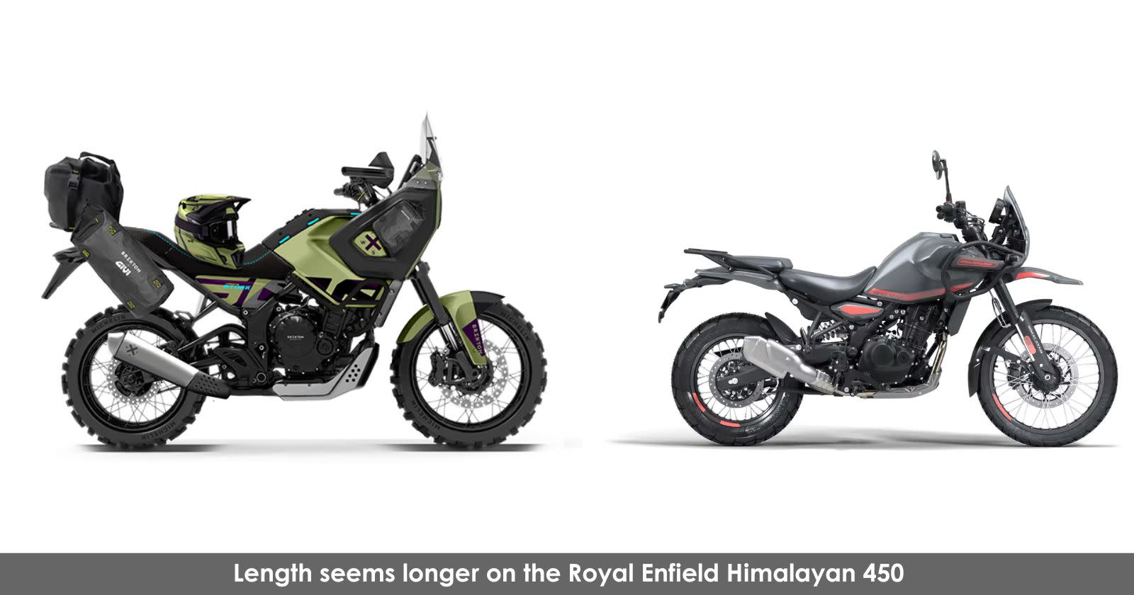 Royal Enfield Himalayan 450 Vs Brixton Storr 500 - Spec Comparison