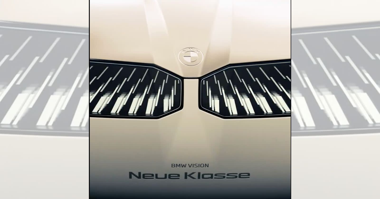 BMW Teases Vision Neue Klasse Electric Car