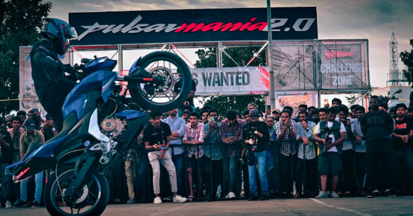 Bajaj Auto's Pulsarmania Brings Stunting Talent To Centre Stage