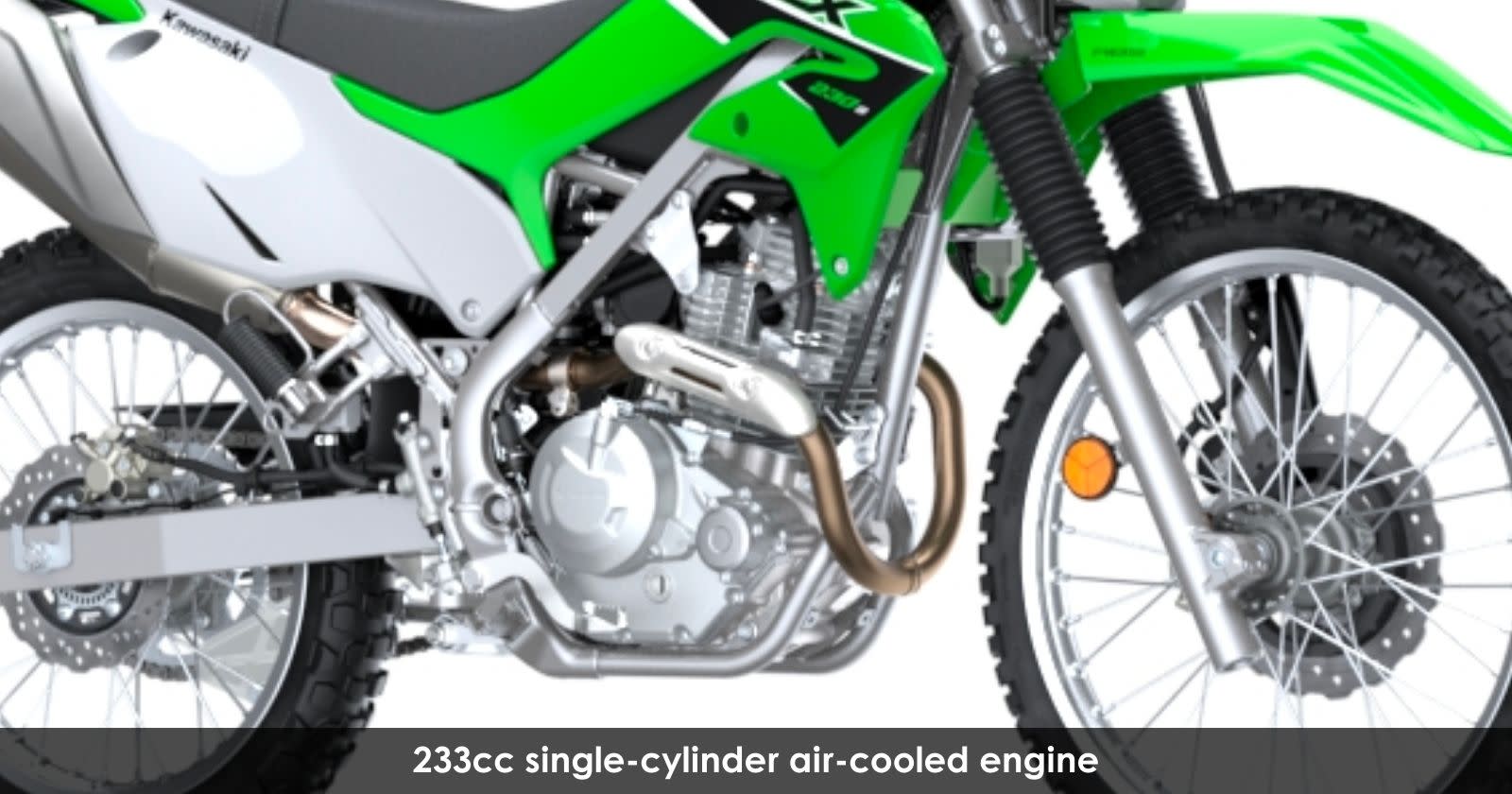 Kawasaki Introduces The New KLX 230 S