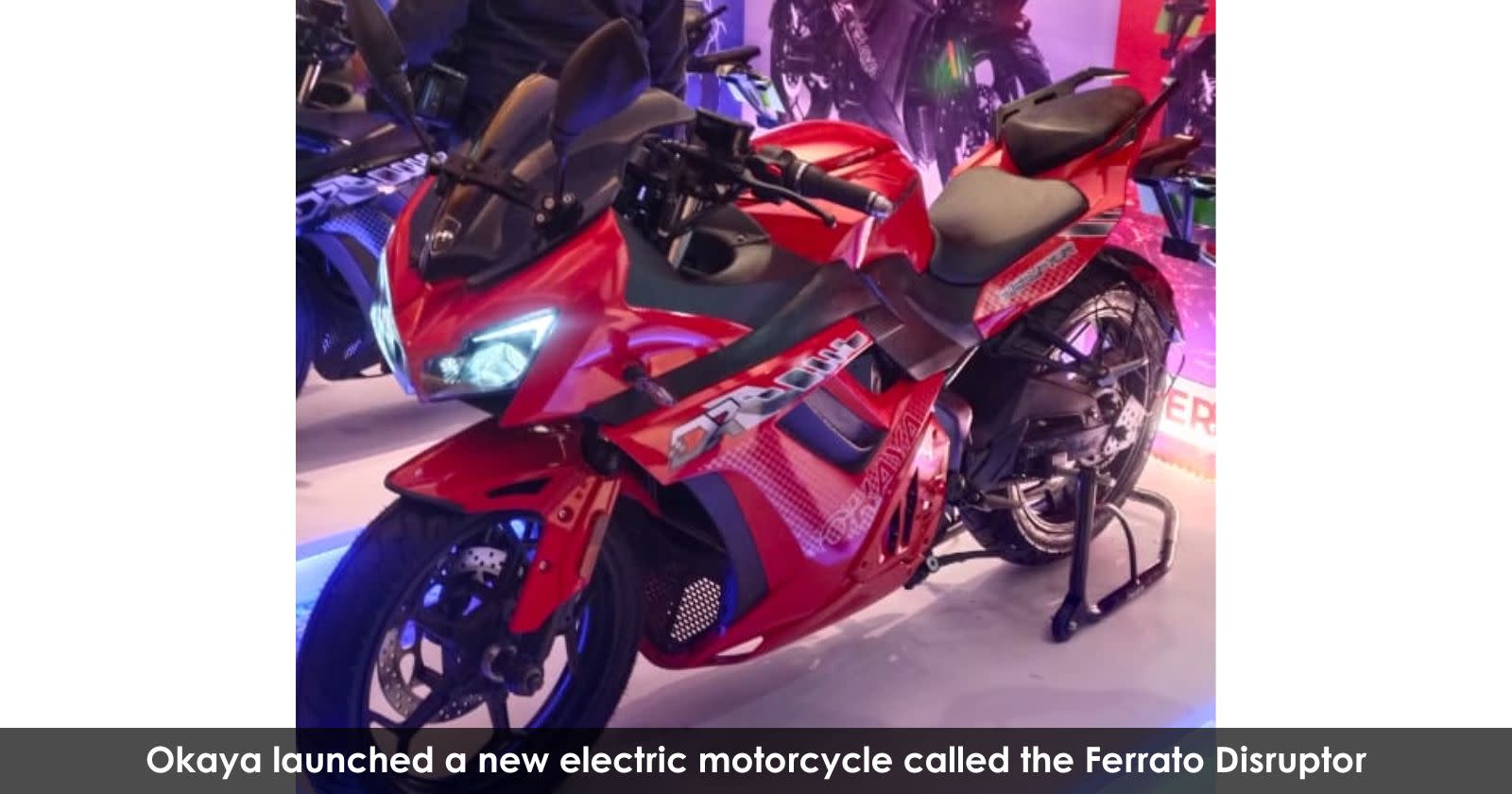 Okaya Launches ‘Ferrato Disruptor’ Electric Motorcycle At ₹1.4 Lakh