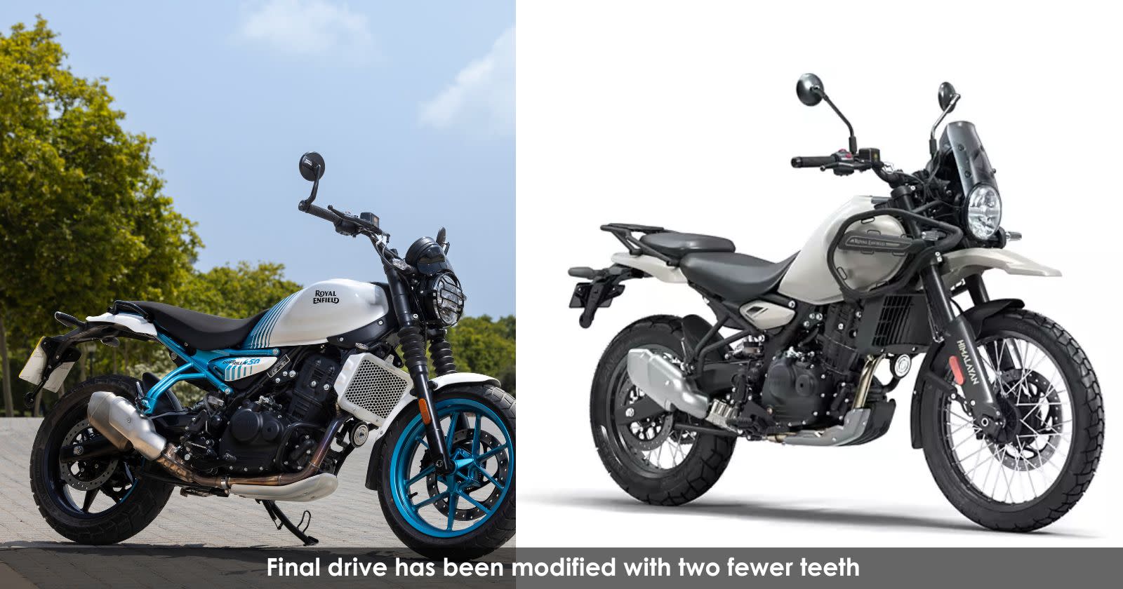 Key Differences: Royal Enfield Guerrilla 450 vs Royal Enfield Himalayan 450
