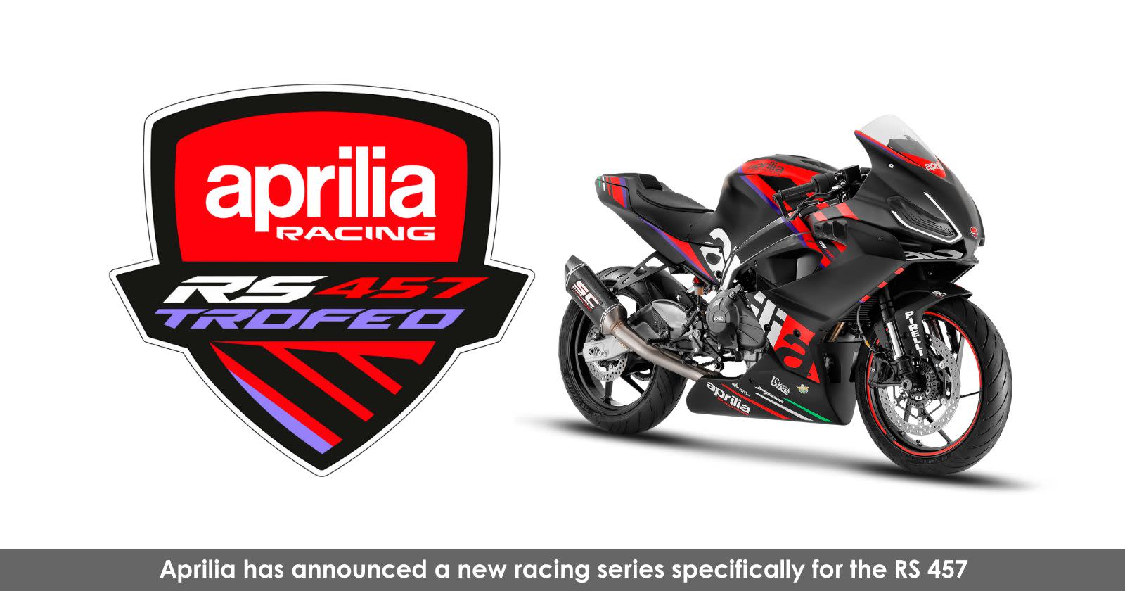 Aprilia RS 457 Trofeo Unveiled For The Racing Cup Series