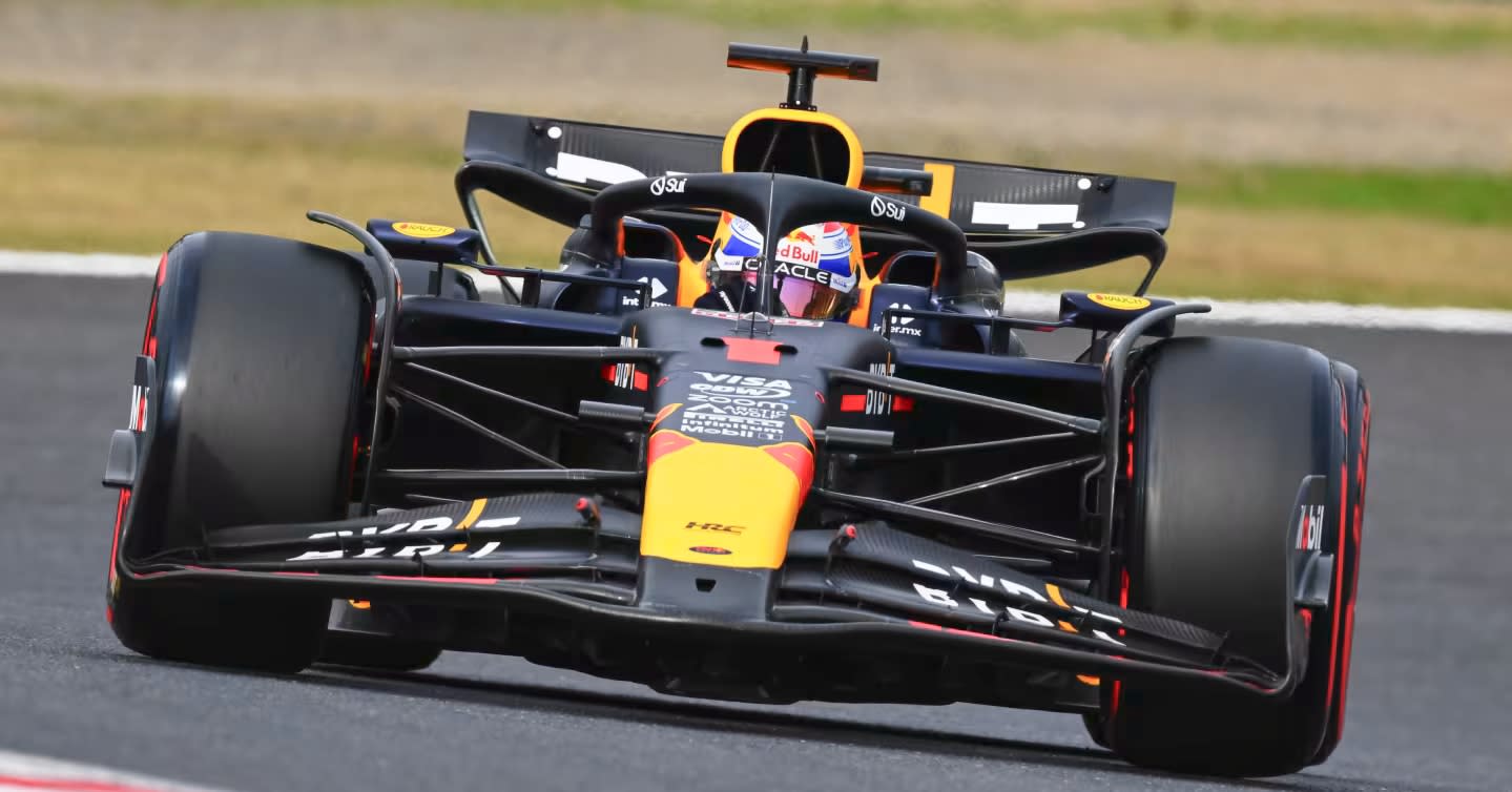 Verstappen Leads Red Bull 1-2 in F1 Japanese GP Qualifying