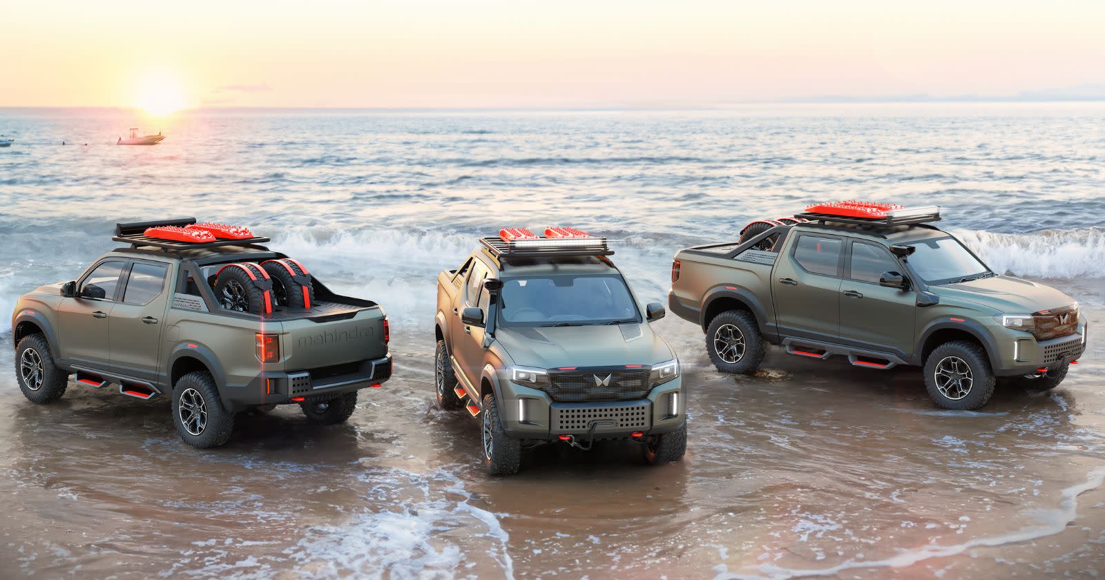 Mahindra Global Pik Up Concept Unveiled