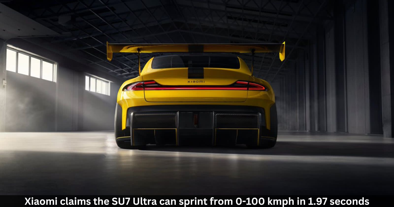 1526 Bhp Xiaomi SU7 Ultra Prototype Is More Powerful Than Bugatti Chiron