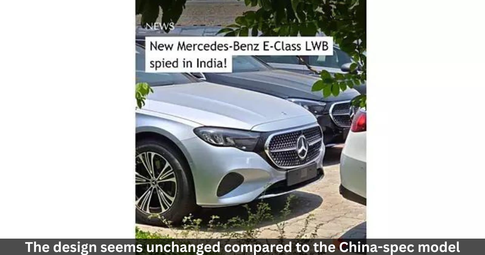 Sixth-Gen Mercedes-Benz E-Class Spotted In India