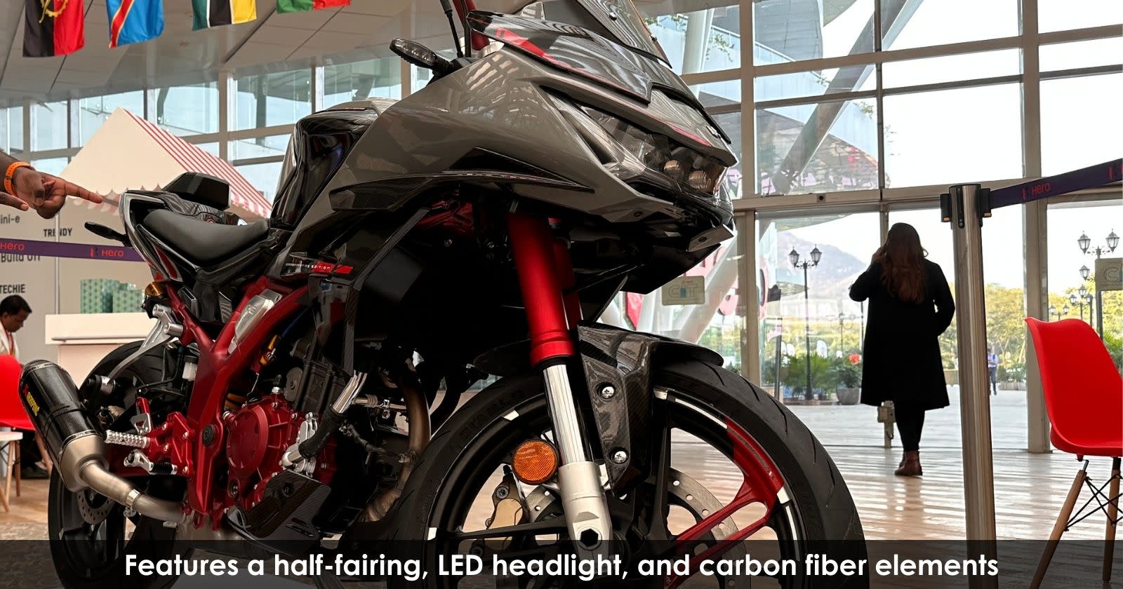 Hero CE001 Special Edition Bike Showcased At Hero World 2024!