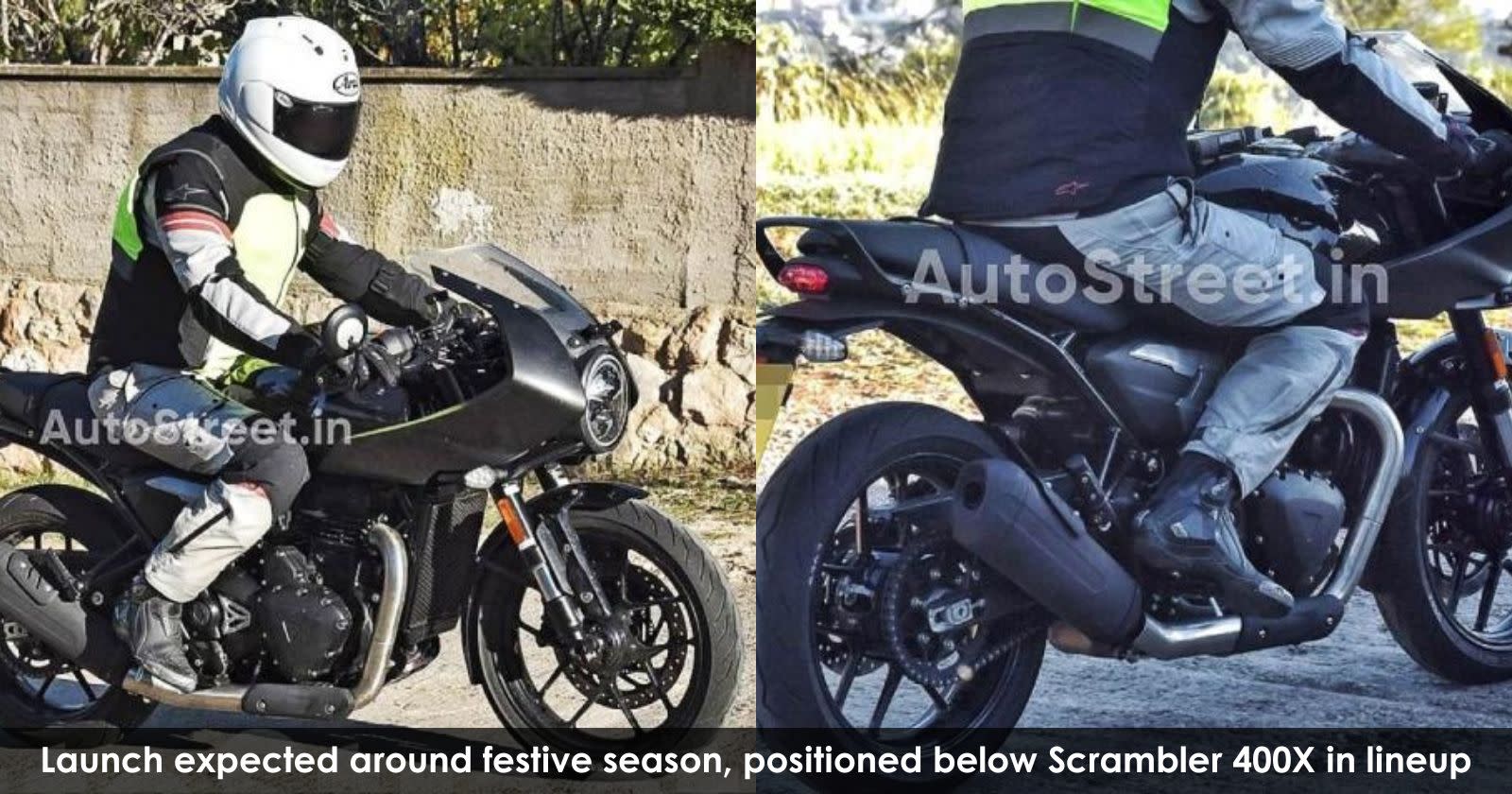 Triumph Confirms New 400 cc Motorcycle for 2024