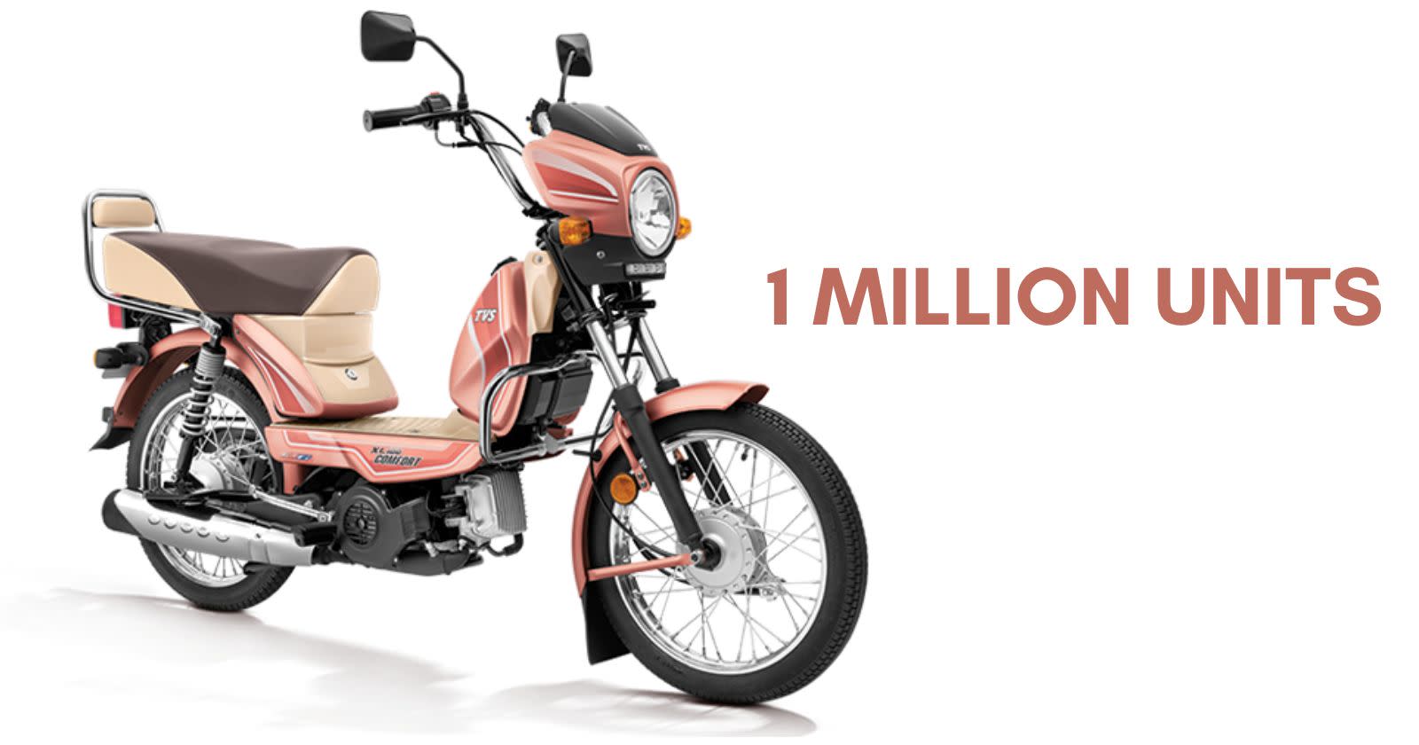 TVS XL100 Million Units Sold; Sustains Against Declining Moped Trend