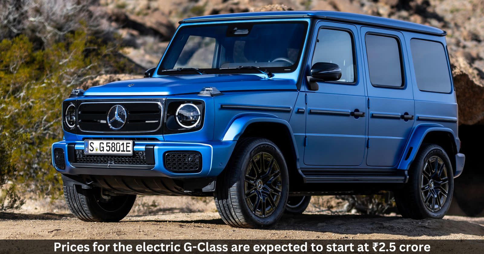 Mercedes-Benz India Begins Pre-Bookings For The G-Class Electric