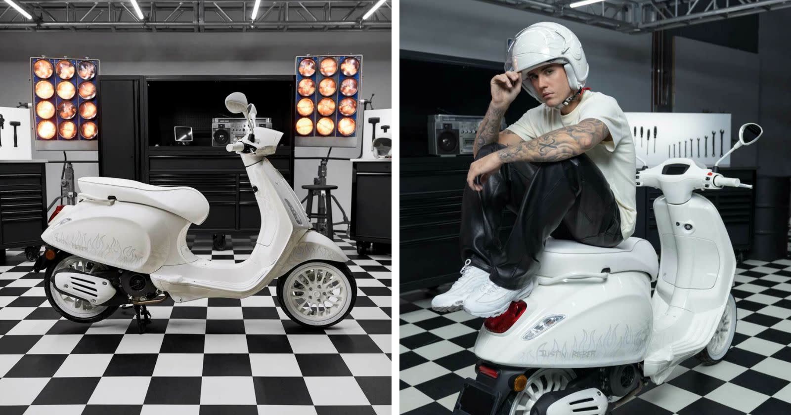 Vespa Launches Justin Bieber Special Edition Scooter in India