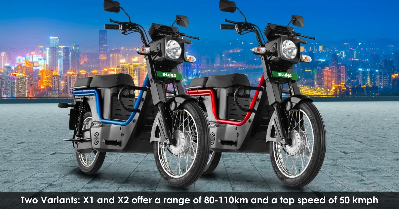 Kinetic E-Luna And Its Modular Options