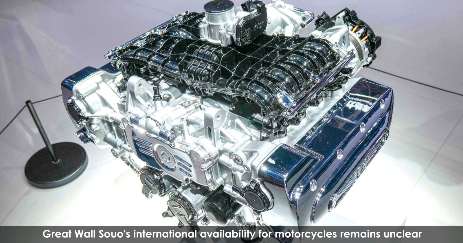 Great Wall Motors Unveils 8-Cylinder Engine For Motorcycles