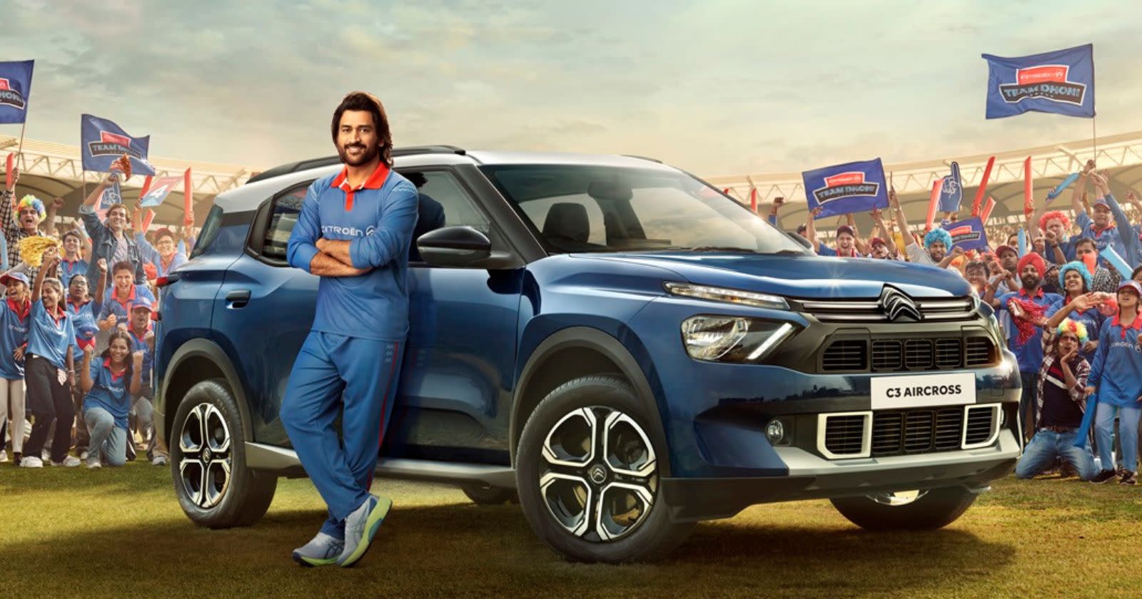 MS Dhoni Officially Announced As Citroën India’s Brand Ambassador