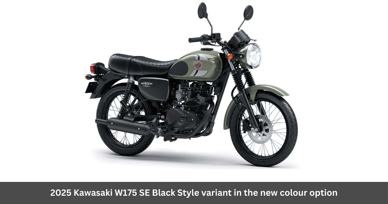 Kawasaki W175 Updated With New Colours