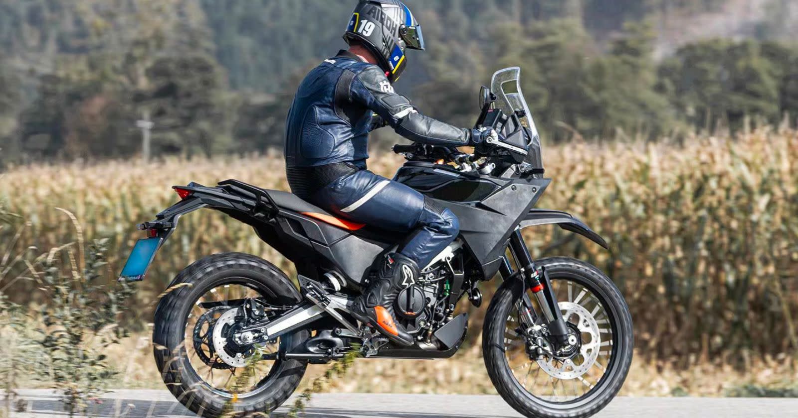 New KTM 390 ADV Spotted Testing