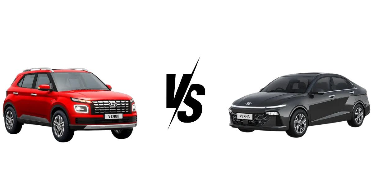 Hyundai Venue vs Hyundai Verna: A Comprehensive Comparison