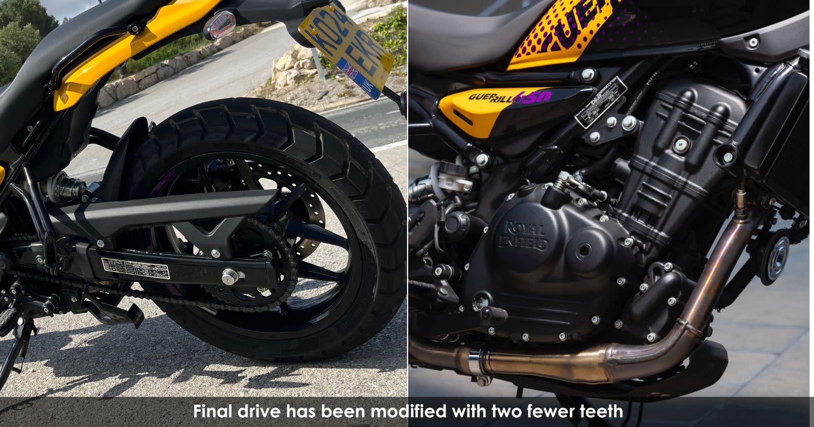 Royal Enfield Guerrilla 450 - Top 5 Highlights