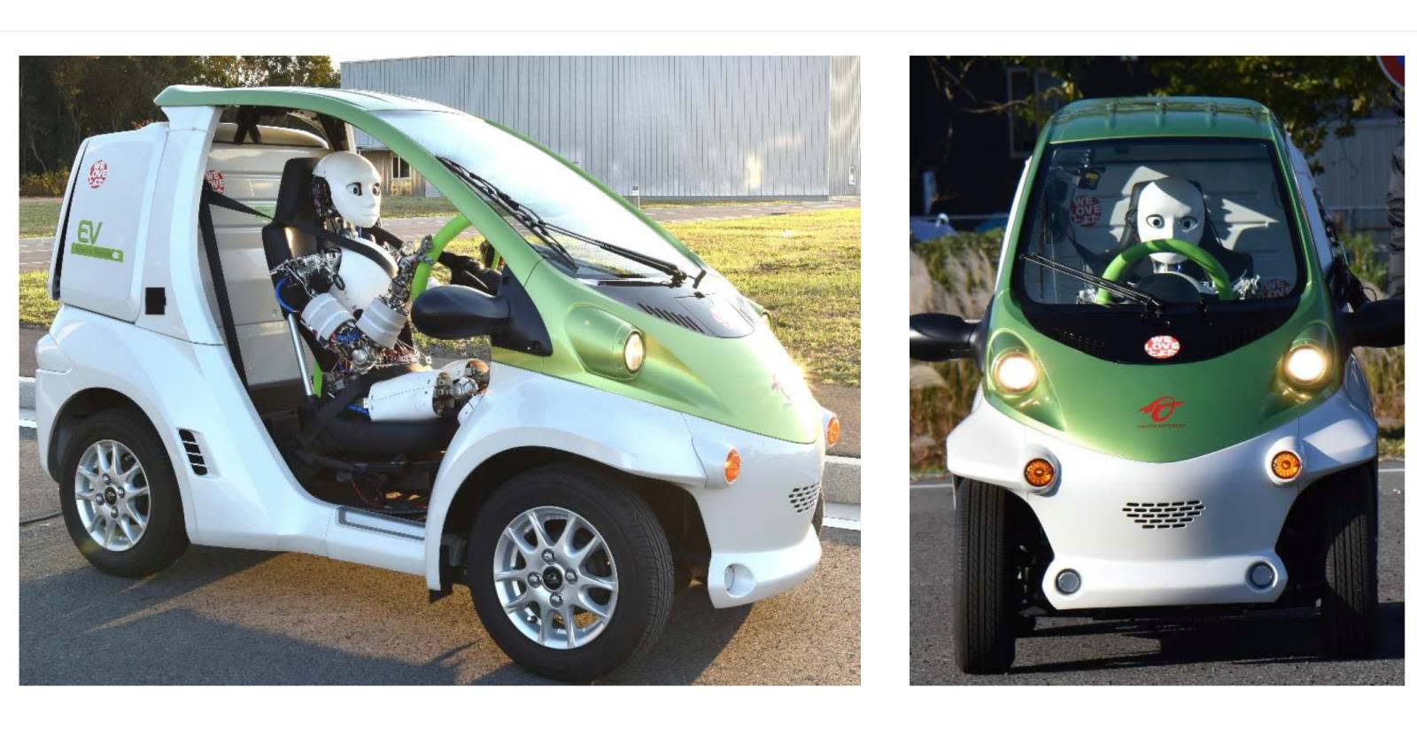 Japanese Humanoid Robot Learns to Drive a Car, Follow Traffic Rules