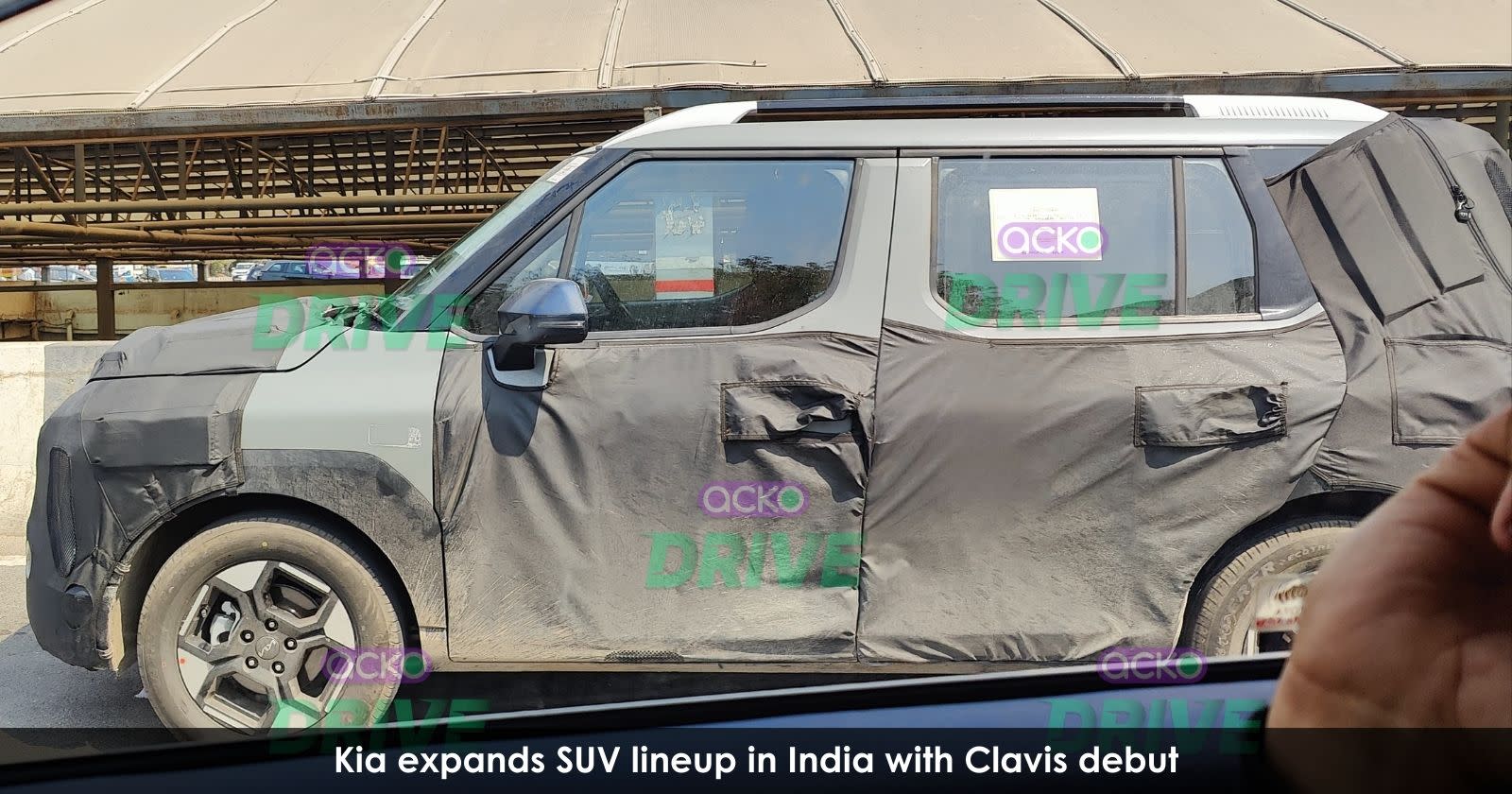 Exclusive: Kia Clavis Spotted In India For The first time