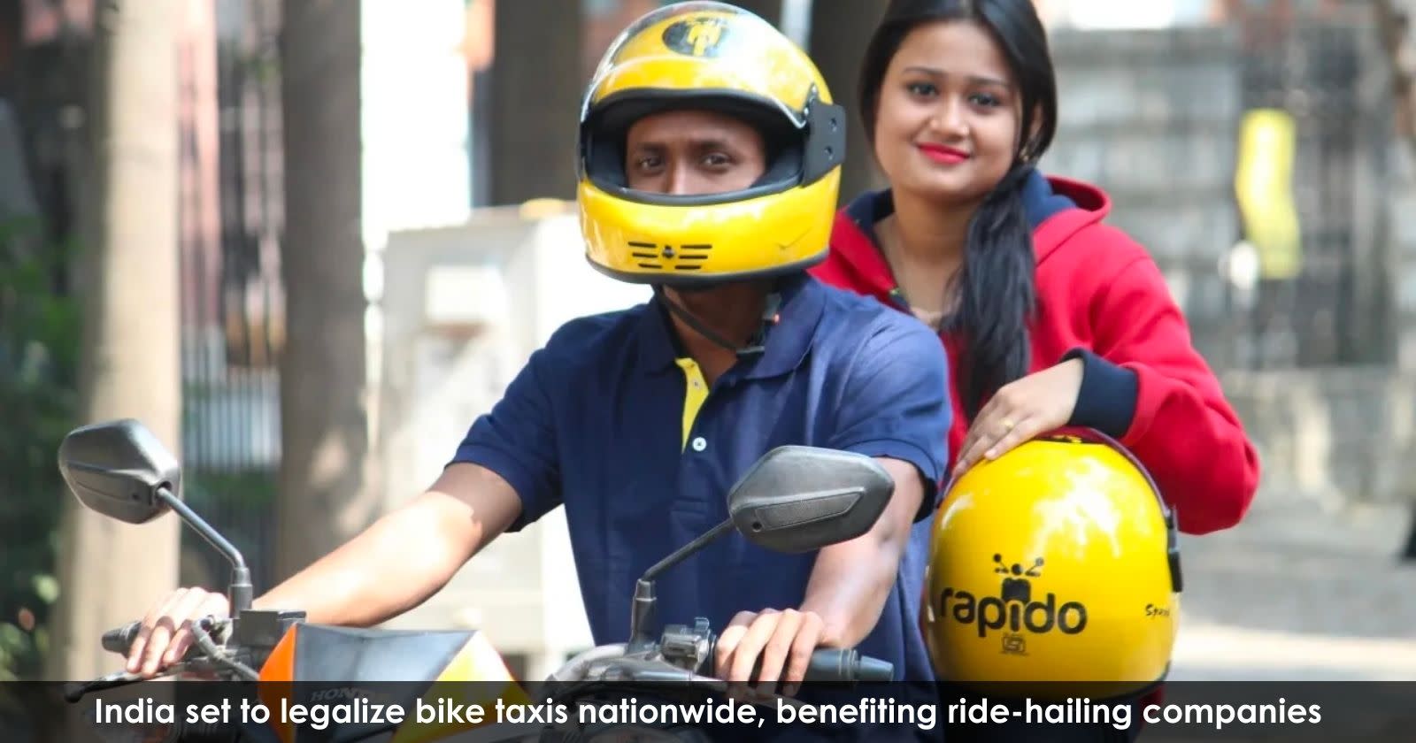 Indian Government Set To Legalise Bike Taxis Nationwide