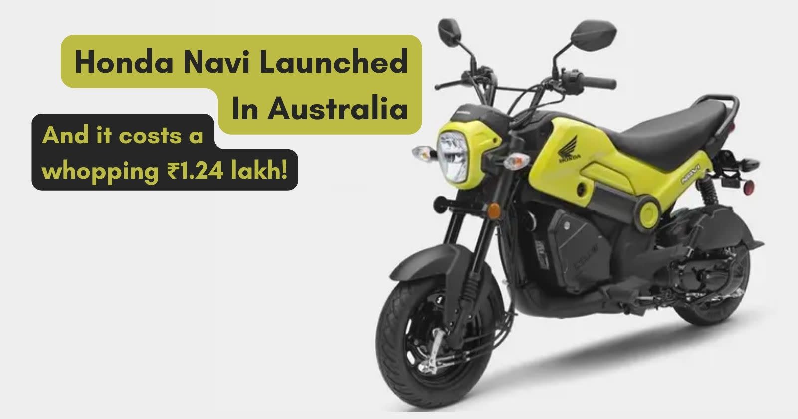 Honda Navi Launched In Australia
