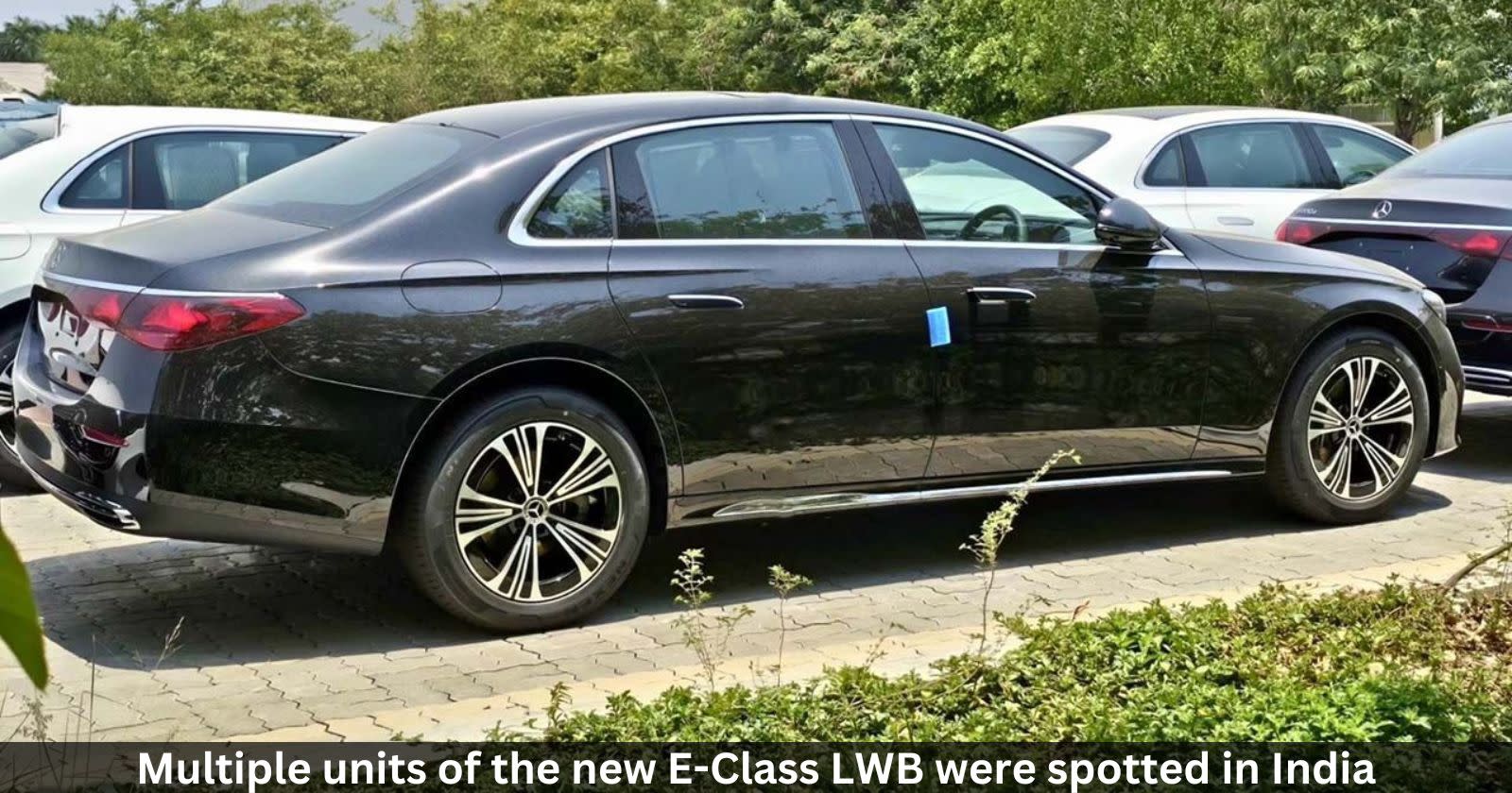 Sixth-Gen Mercedes-Benz E-Class Spotted In India