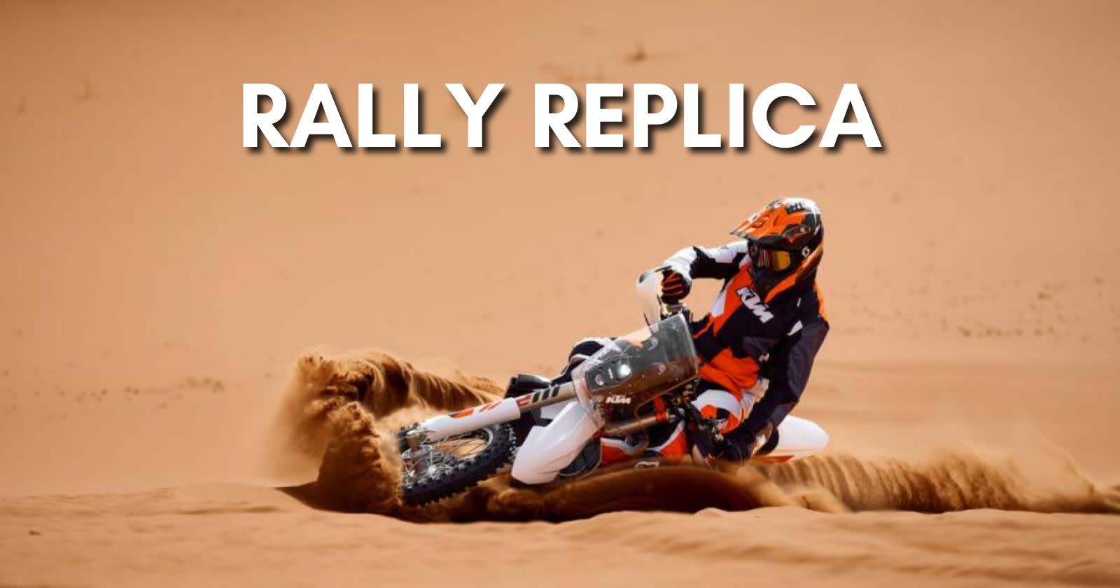 2025 KTM 450 Rally Replica Unveiled