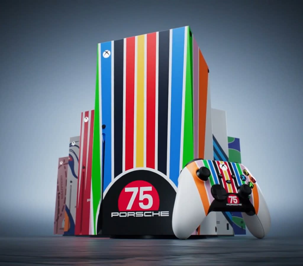 Xbox celebrate Porsche's 75th Anniversary with rare Series X consoles