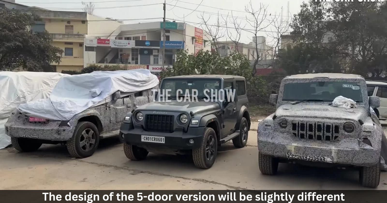 Mahindra Thar 5-Door Could Get A Soft-Top Version
