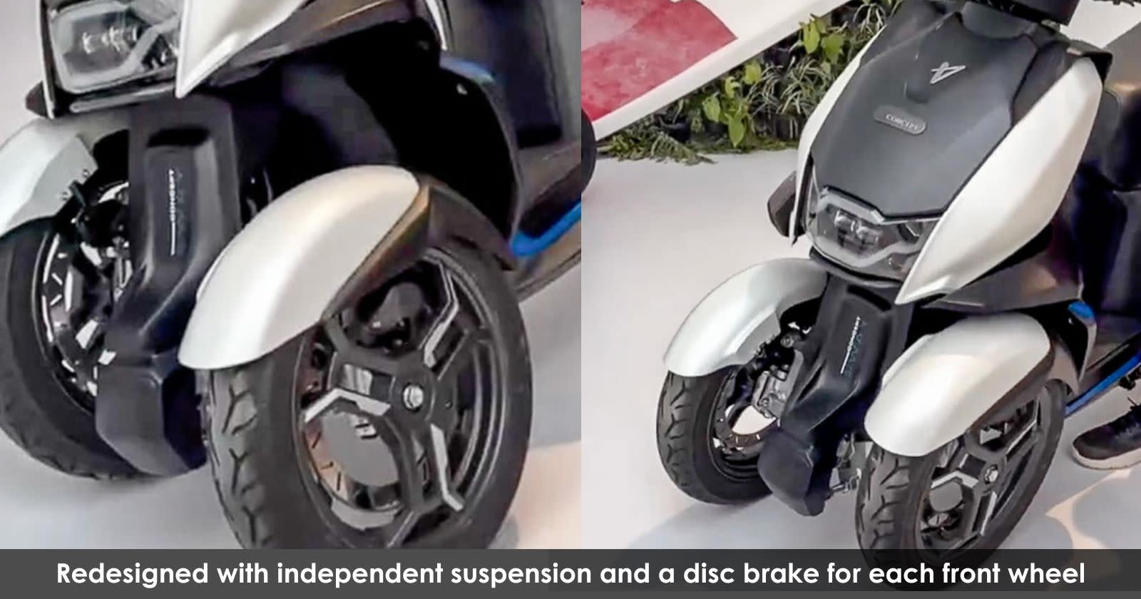 Hero Vida Sway Trike Concept Showcased At Hero World 2024