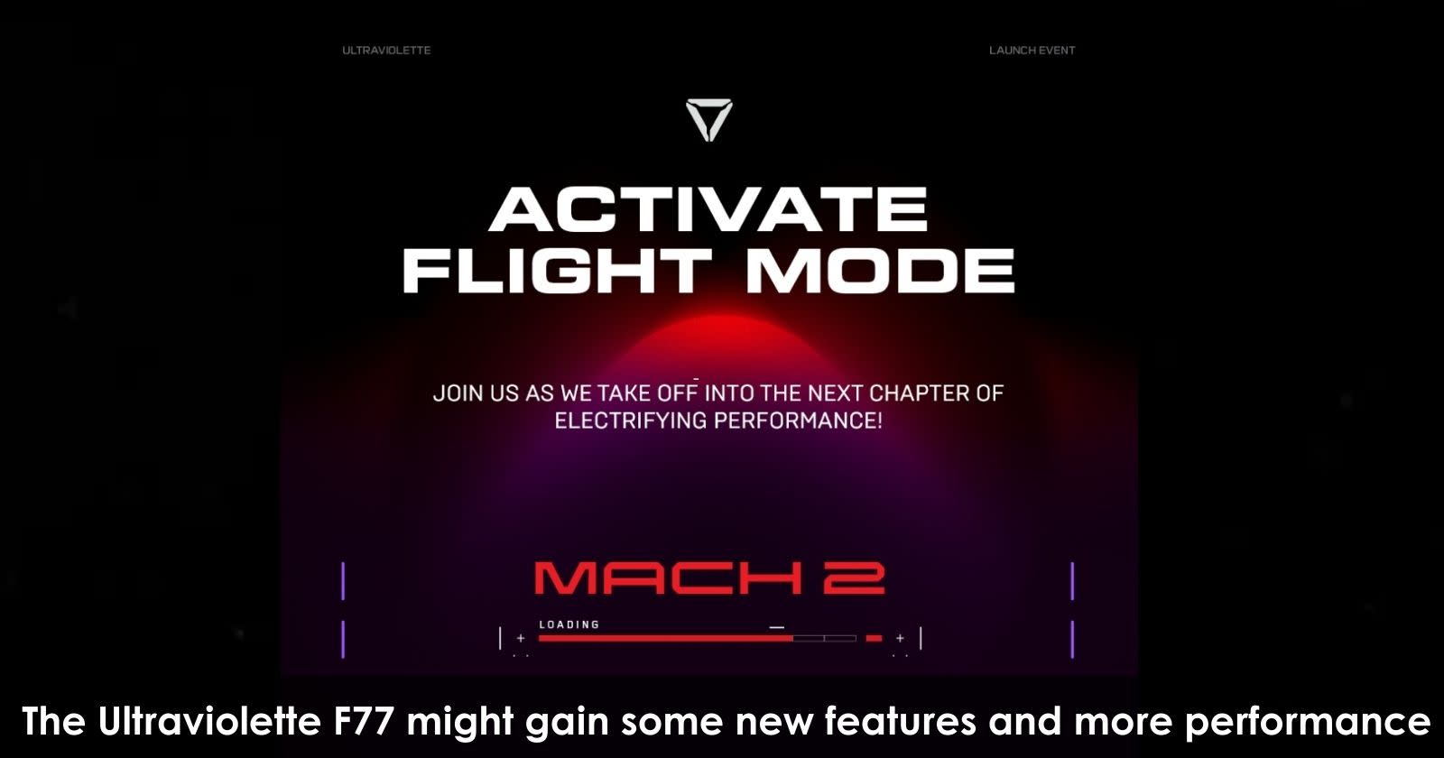 Updated Ultraviolette F77 To Launch On April 24