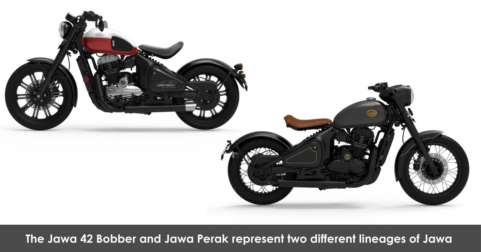 Jawa 42 Bobber vs Jawa Perak: Image Comparison