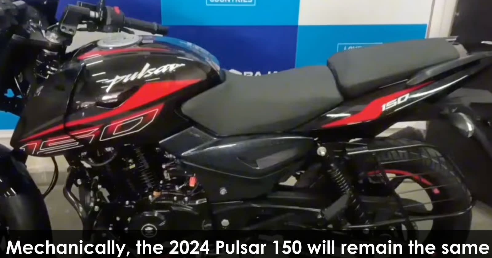 2024 Bajaj Pulsar 150 Spotted In Showroom