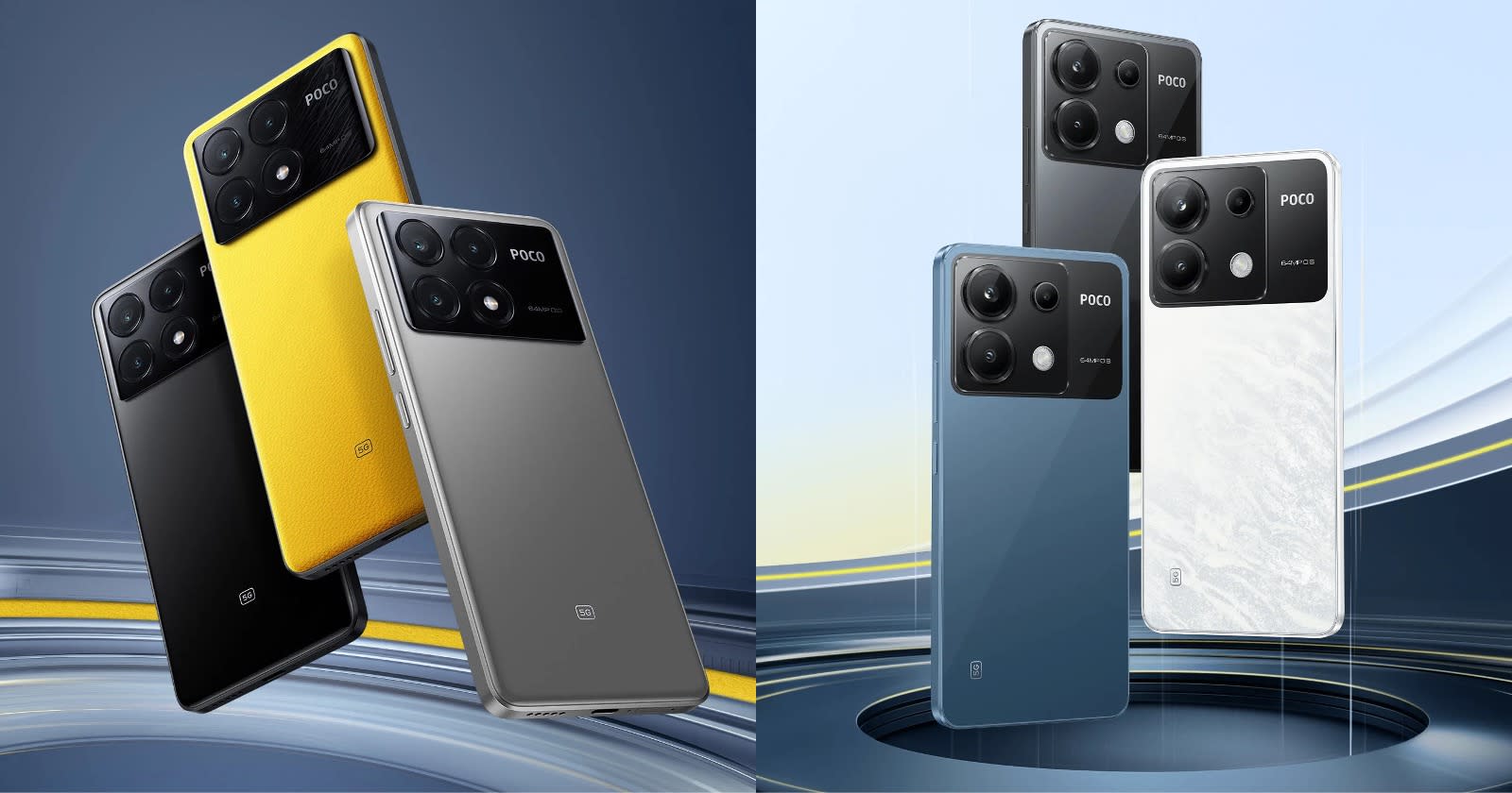Poco X6 & Poco X6 Pro with HyperOS launched in India