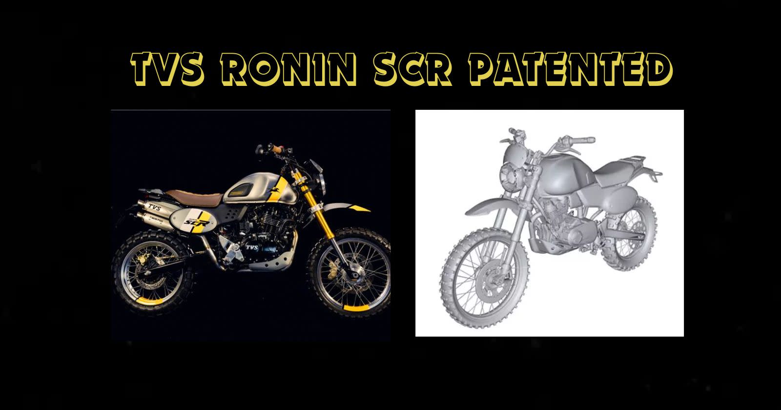 TVS Ronin Scrambler In The Works?`