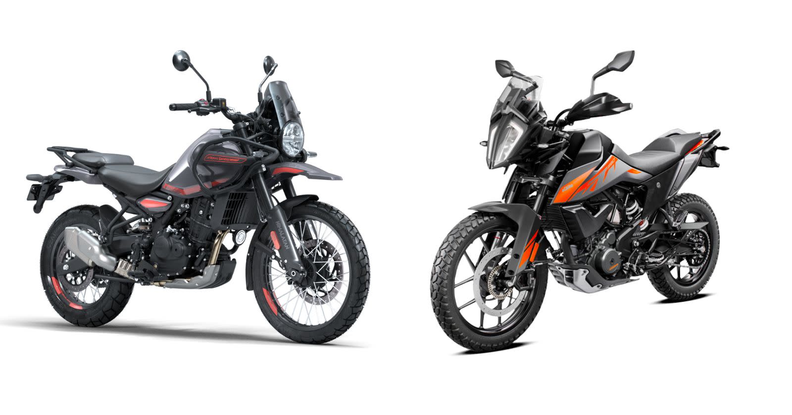 Royal Enfield Himalayan 450 vs KTM 390 Adventure X: Specs Compared