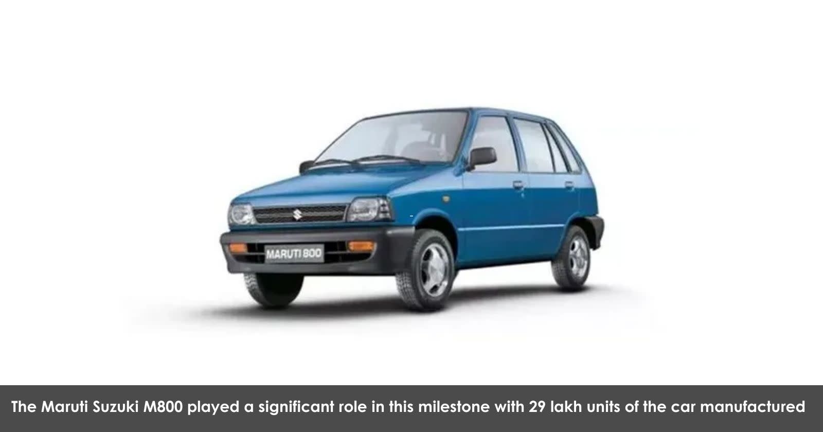 Maruti Suzuki Crosses 3 Crore Production Milestone