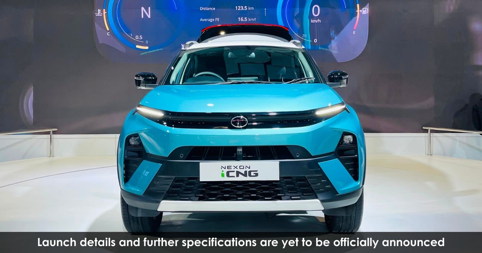 Nexon iCNG unveiled at Bharat Mobility Global Expo 2024