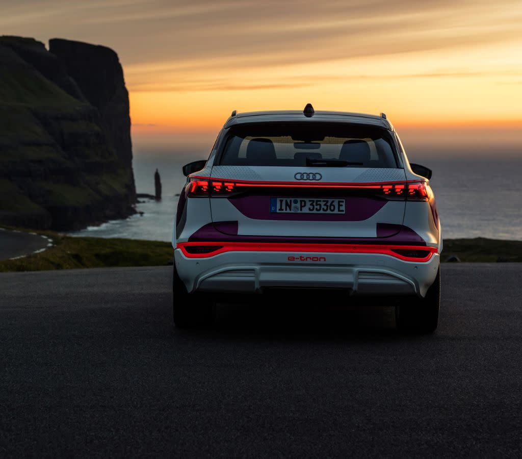 New Audi Q6 e-Tron Debuts With New Lighting Technology