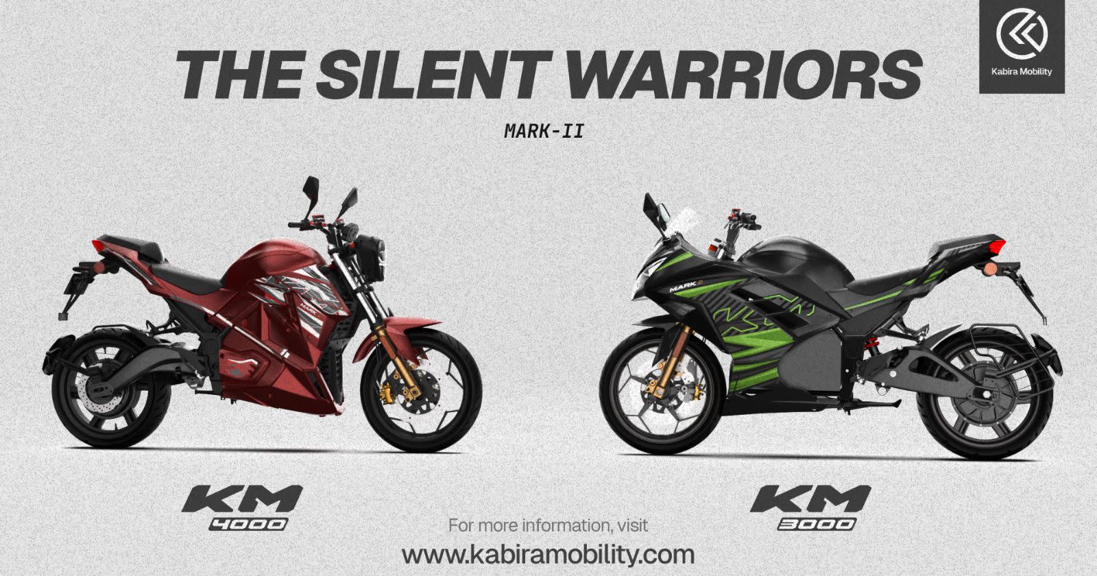 Kabira KM3000 And KM4000 Mark-II Electric Bikes Launched