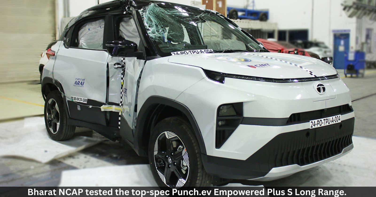 Tata Punch.ev Scores 5 Stars In Latest Bharat NCAP Crash Test Results