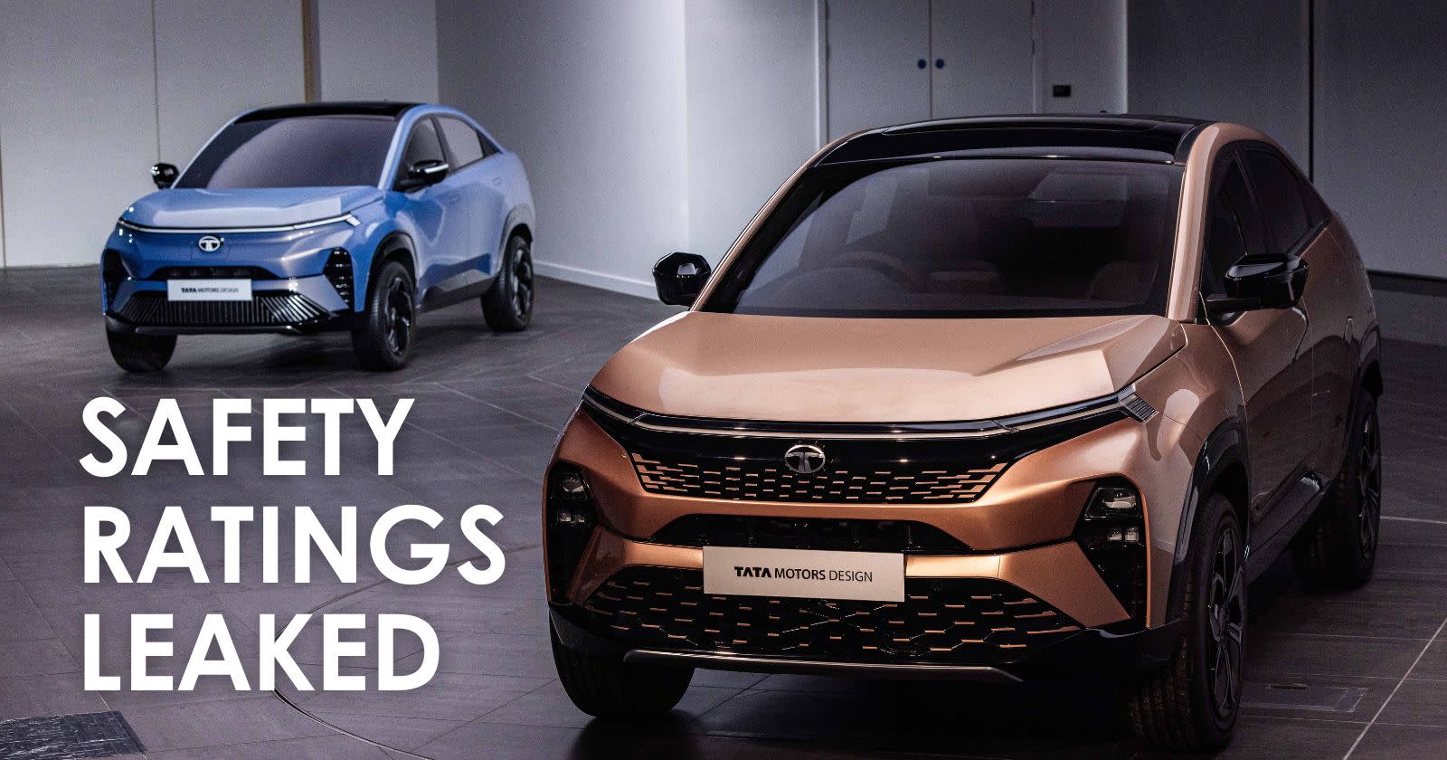 Tata Curvv GNCAP and BNCAP safety ratings leaked