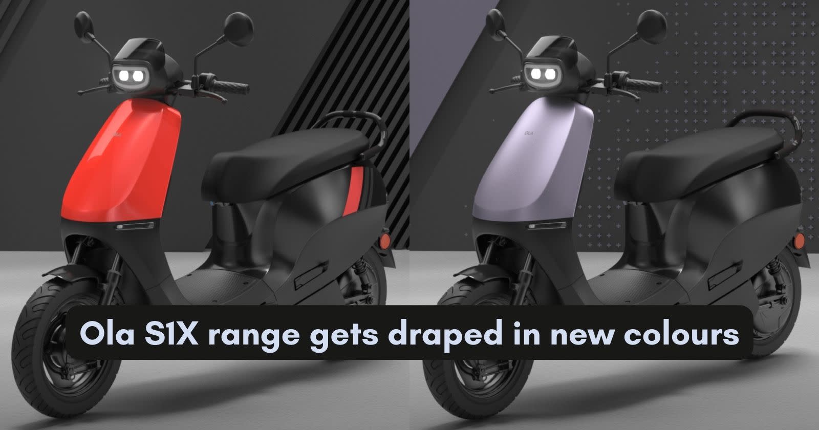 Ola S1X Flaunts New Dual Tone Colour Options