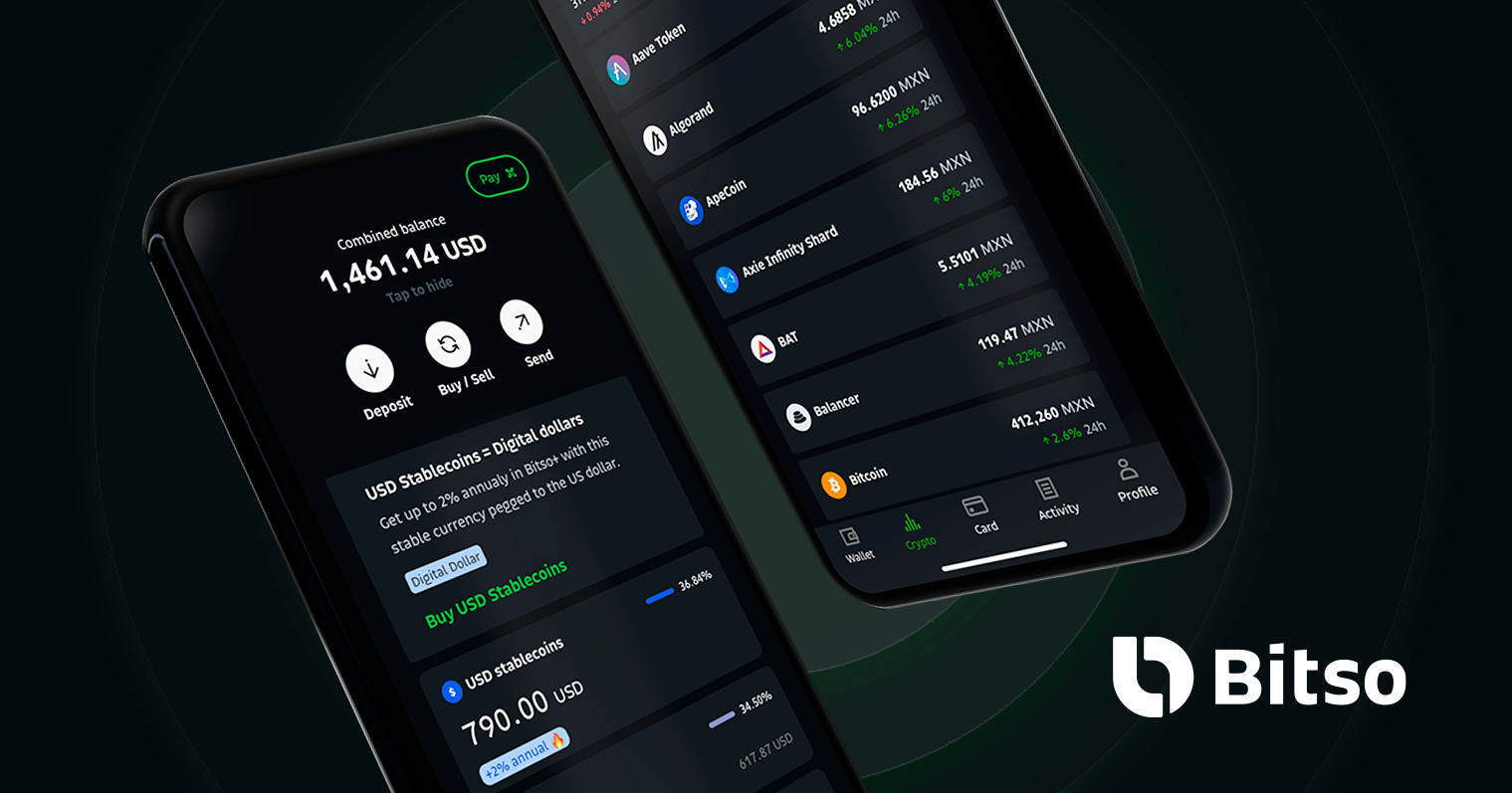 Bitso - Dolarizate de forma fácil, económica y segura