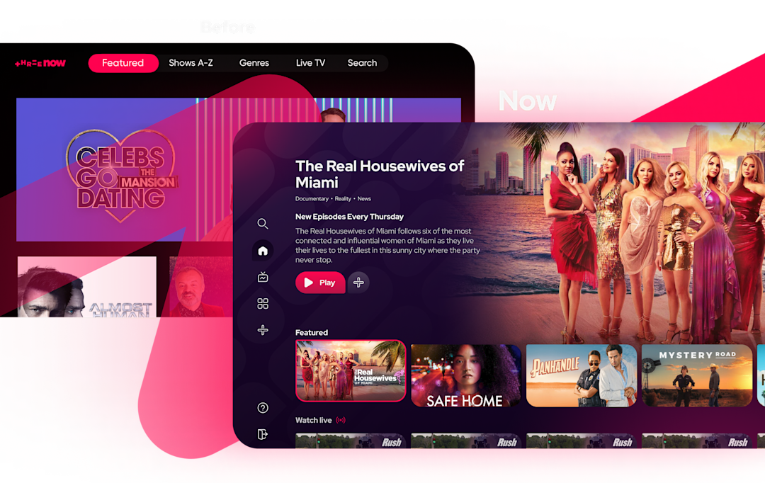 Warner Bros. Discovery ThreeNow Redevelopment Case Study | Alphero